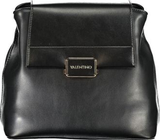Mario Valentino Mario Valentino Schwarzer Polyurethan Damen-Rucksack