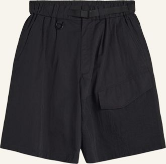 Yohji Yamamoto Y-3 Ut Shorts, Weites Bein schwarz