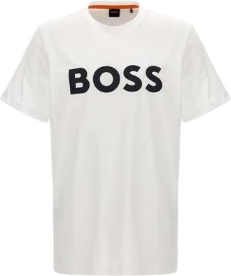 HUGO BOSS Homme, Tops, Blanc, Taille: 2XL T-S manches courtes-Hugo boss-S