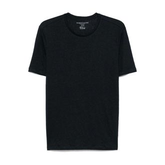 Majestic Filatures Homme, Tops, Noir, Taille: M T-shirt