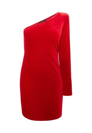 Faina One-Shoulder-Minikleid Damen verrotten