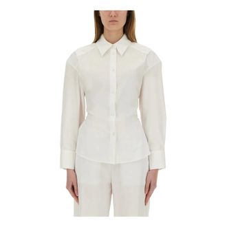 Moschino Camicia - - Blouses & Shirts - Damen - Wei&szlig; - L