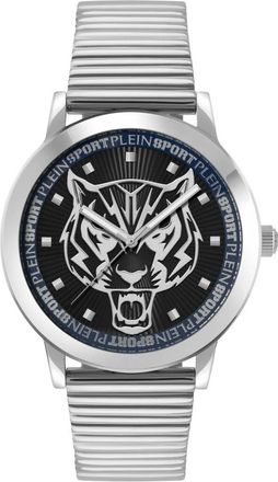 Plein Sport Homme, Accessoires, Gris, Taille: ONE Size Tiger Dial Watch