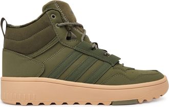 adidas Sneakers adidas Hoops 4.0 Mid JQ5363 Khakifarben