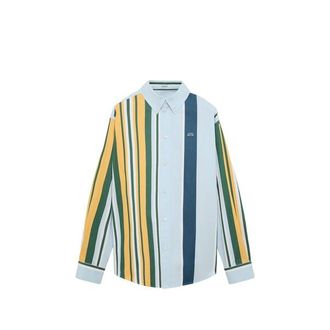 Loewe Chemise en serg&eacute; de coton ray&eacute;