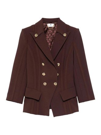 Elisabetta Franchi Veste Casual - Marron