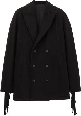 Carven Fransen-Pea-Coat - - Coats - Damen - Schwarzk - XS