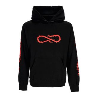 PROPAGANDA Schwarzer Crown Hoodie f&uuml;r M&auml;nner - - Sweatshirts & Hoodies - Herren - Schwarzk - XS