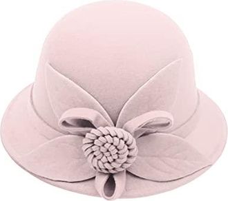 Generic Chapeau cloche Alien pour femme - Automne et hiver - Haut rond - D&eacute;contract&eacute; - Casquette de bassin de p&ecirc;cheur - Petit chapeau melon - Tenue de f&ecirc;te po