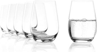 Stölzle Verres à Eau Event Set de 6, 465 ml - Verres Universels pour Eau, Jus & Cocktails - Cristal de Haute Qualité - Résistants au Lave-Vaisselle & aux Choc