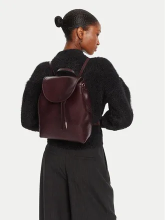 Calvin Klein Rucksack Emblem Aop Flap Backpack LV04F3271G Dunkelrot