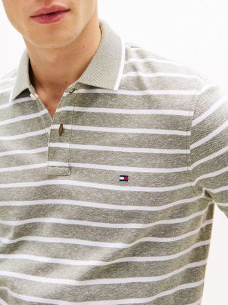 Tommy Hilfiger Poloshirt LINEN PIQUE REGULAR
