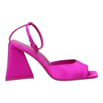 The Attico Satin Stiletto Heel Sandalen - - Shoes - Damen - Rosa - 36 EU