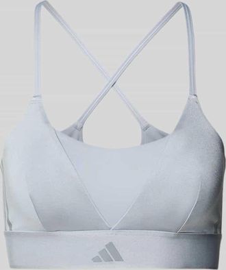 adidas Bralette mit elastischem Logo-Bund