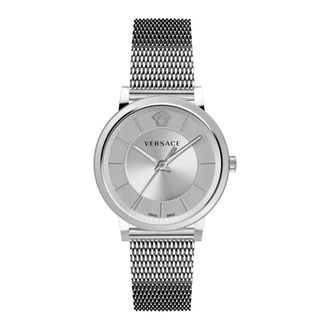 Versace Herren Analoguhr V Circle Ve5A004 - - Accessories - Herren - Grau - ONE SIZE
