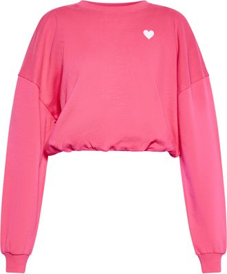 Mymo Sweatshirt Damen Rosa