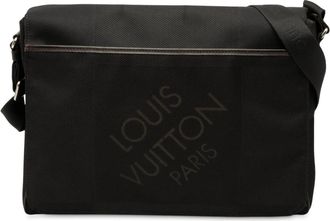 Louis Vuitton Hobo Bags - Damier Geant Messenger Bag - Gr. unisize - in Schwarz - für Damen