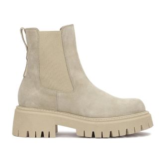 Kazar Chelsea Slip-on Stiefel mit Trefoil Sohle - - Shoes - Damen - Beige - 37 EU