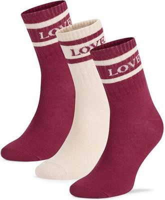 Fila Lange Socken F3608-AW24 (3-pack) Rosa