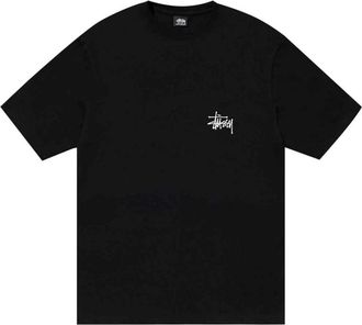 St&uuml;ssy Homme, Tops, Noir, Taille: M Basic Tee