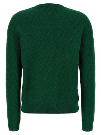 Versace Womens Bicolor Viscose Cardigan Clothing