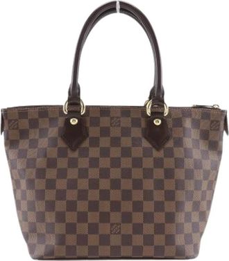 Louis Vuitton Pre-owned Saleya PM Tote Bag - Femme - Pre-owned - Brun - Taille: ONE Size