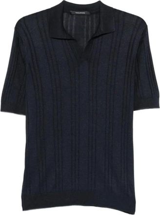 Tagliatore Homme, Tops, Noir, Taille: 2XL Polo