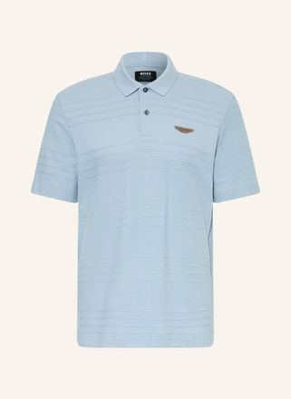 HUGO BOSS Piqu&eacute;-Poloshirt Parris blau