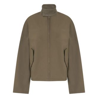 Bottega Veneta Compact Cotton Jacket - - Jackets - Herren - Grau - XL