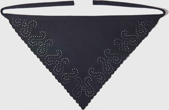 Maje Foulard Triangle &Agrave; Nouer - Noir - Maje