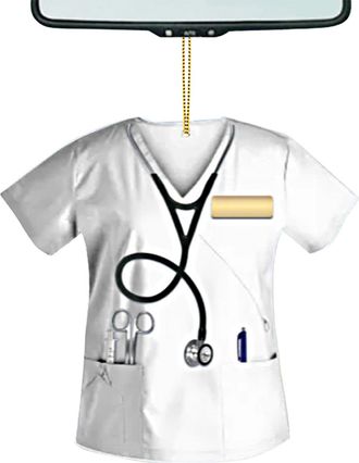 Generic Innendekoration f&uuml;r Auto-Reflektor R&uuml;ckspiegel Innendekoration f&uuml;r das Fahrzeug Druck eleglear f&uuml;r Rettung