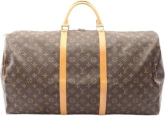 Louis Vuitton unisex, Pre-owned, Brun, Taille: ONE Size Keepall 60 Boston Bag Pre-owned