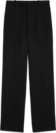 Jil Sander pantalon à taille haute - Noir