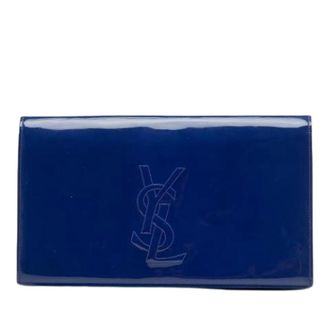 Saint Laurent Pre-owned Belle du Jour - Femme - Pre-owned - Bleu - Taille: ONE Size