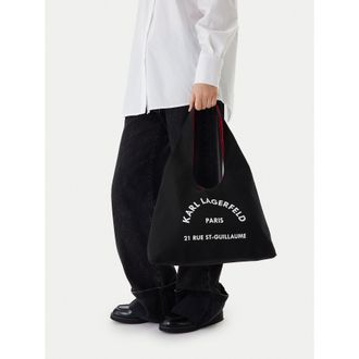 Karl Lagerfeld Handtasche KARL LAGERFELD B1W50015 Schwarz