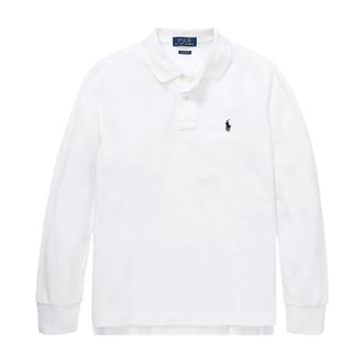 Polo Ralph Lauren LS KC Top - Femme - Tops - Blanc - Taille: 38 FR