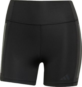 adidas Womens Optime 3-Streifen Kurze Leggings Black XS 13 cm