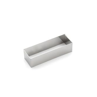 De Buyer 3943.12 -cercle rectangle 12x4cm ht 3cm, Argent