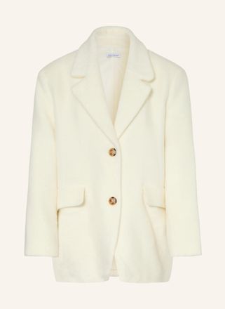 Mrs & Hugs Mrs & Hugs Kunstpelz-Jacke weiss