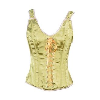 Generic Corset Femme Ventre Plat, Gilet Uni, Corset, Soutien-Gorge &Agrave; Queue De Poisson, Fermeture &Agrave; Nouer Sur Le Devant, Fermeture &Eacute;clair Sur Le C&ocirc;t&eacute;, V&ecirc;tement