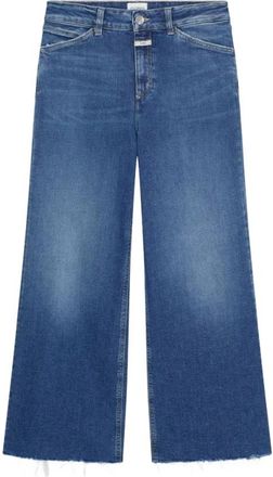 Closed Femme, Jeans, Bleu, Taille: W27 L32 Wide Jeans