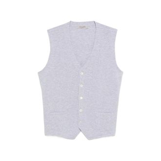 La Fileria V-neck Buttoned Knitwear