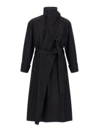 Issey Miyake Trenchcoat - Schwarz