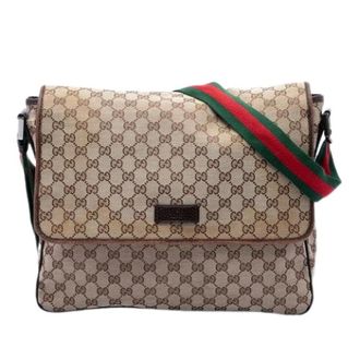 Gucci Sac bandouli&egrave;re vintage en toile Pre-owned - Femme - Pre-owned - Beige - Taille: ONE Size