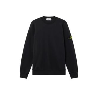 Stone Island Homme, Sweatshirts et sweats &agrave; capuche, Noir, Taille: M SweaT-shirt