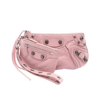 Balenciaga Pre-owned Sac bandouli&egrave;re LE Cagole en cuir - Femme - Pre-owned - Rose - Taille: ONE Size