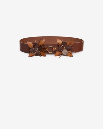 Isabel Marant Ceinture Aska - Femme - Marron - Taille 75 - Isabel Marant