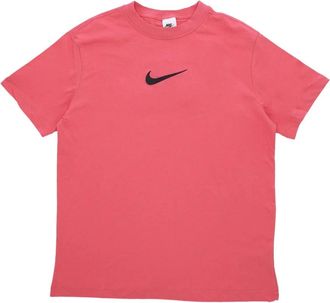 Nike T-Shirt mit kurzem Arm und Rundhalsausschnitt - - Sport - Herren - Rosa - L