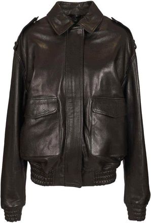 Arma Blouson En Cuir - Noir