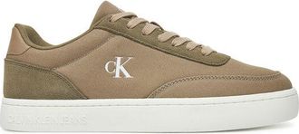 Calvin Klein Jeans Sneakers Classic Cupsole Mg Canvas YM0YM01218 Gr&uuml;n